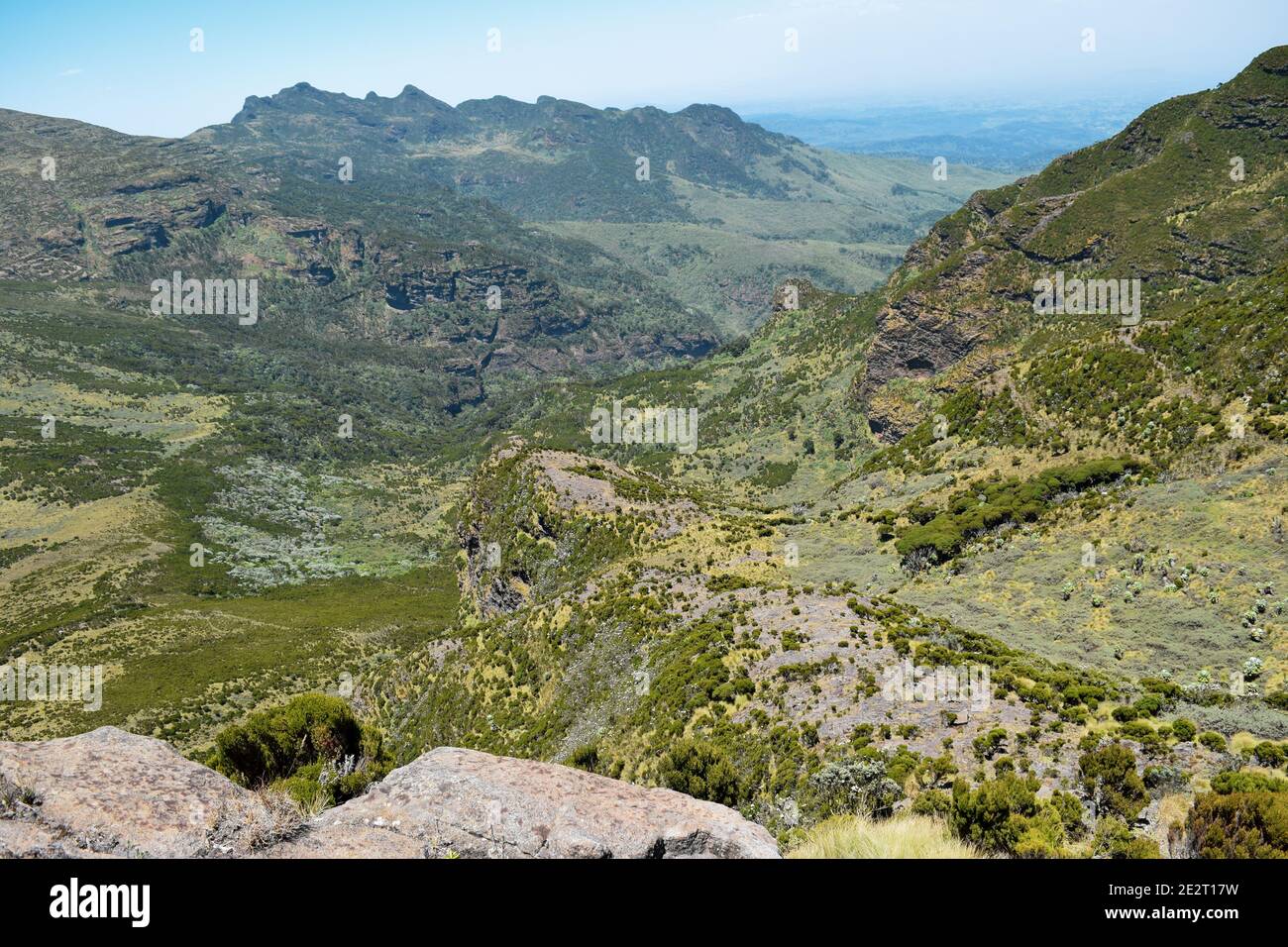 Scenic mountain landscapes in Aberdare Ranges, Kenya Stock Photo - Alamy