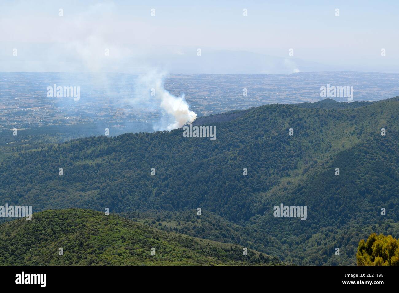 Scenic mountain landscapes in Aberdare Ranges, Kenya Stock Photo - Alamy