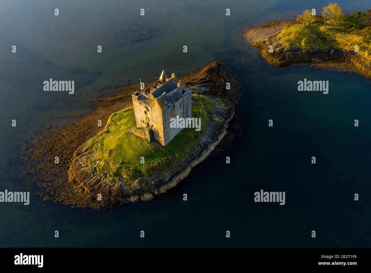 Castle Stalker, Port Appin, Scotland, UK Stock Photo - Alamy