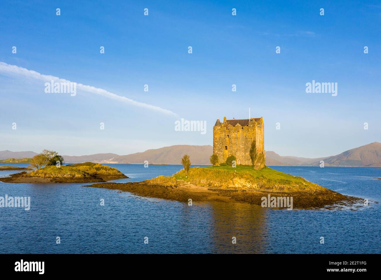 Castle Stalker, Port Appin, Scotland, UK Stock Photo - Alamy