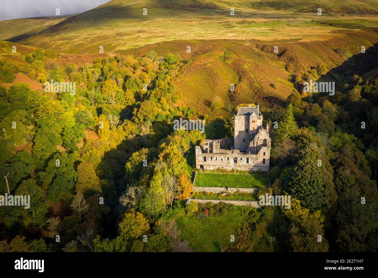 Castle campbell gloom hi-res stock photography and images - Alamy