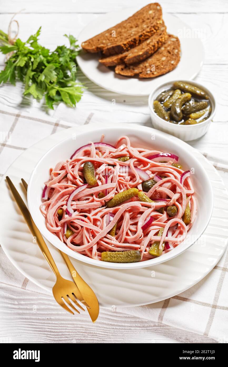 Fleischwurst hi-res stock photography and images - Alamy