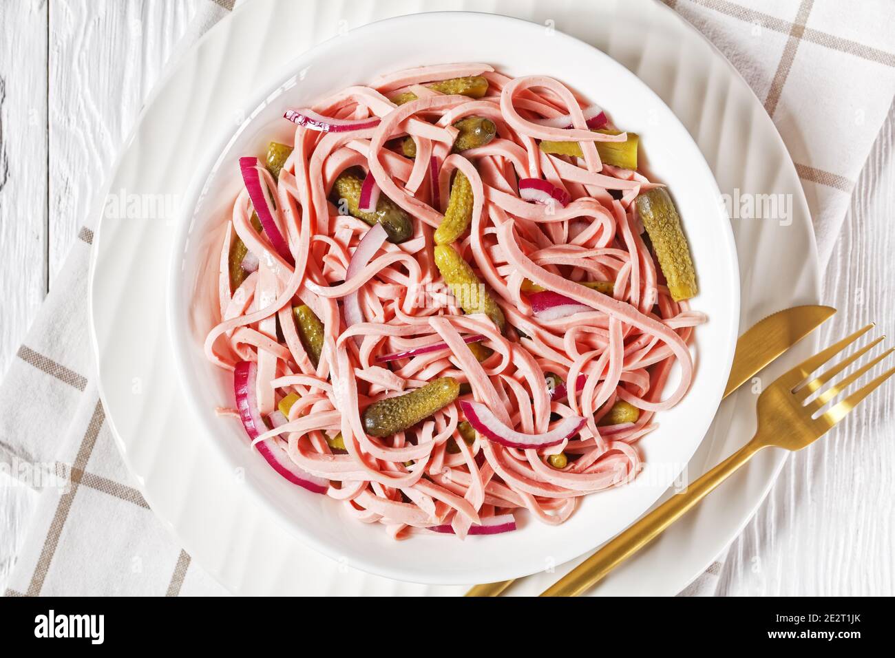 Lyoner sausage hi-res stock photography and images - Alamy