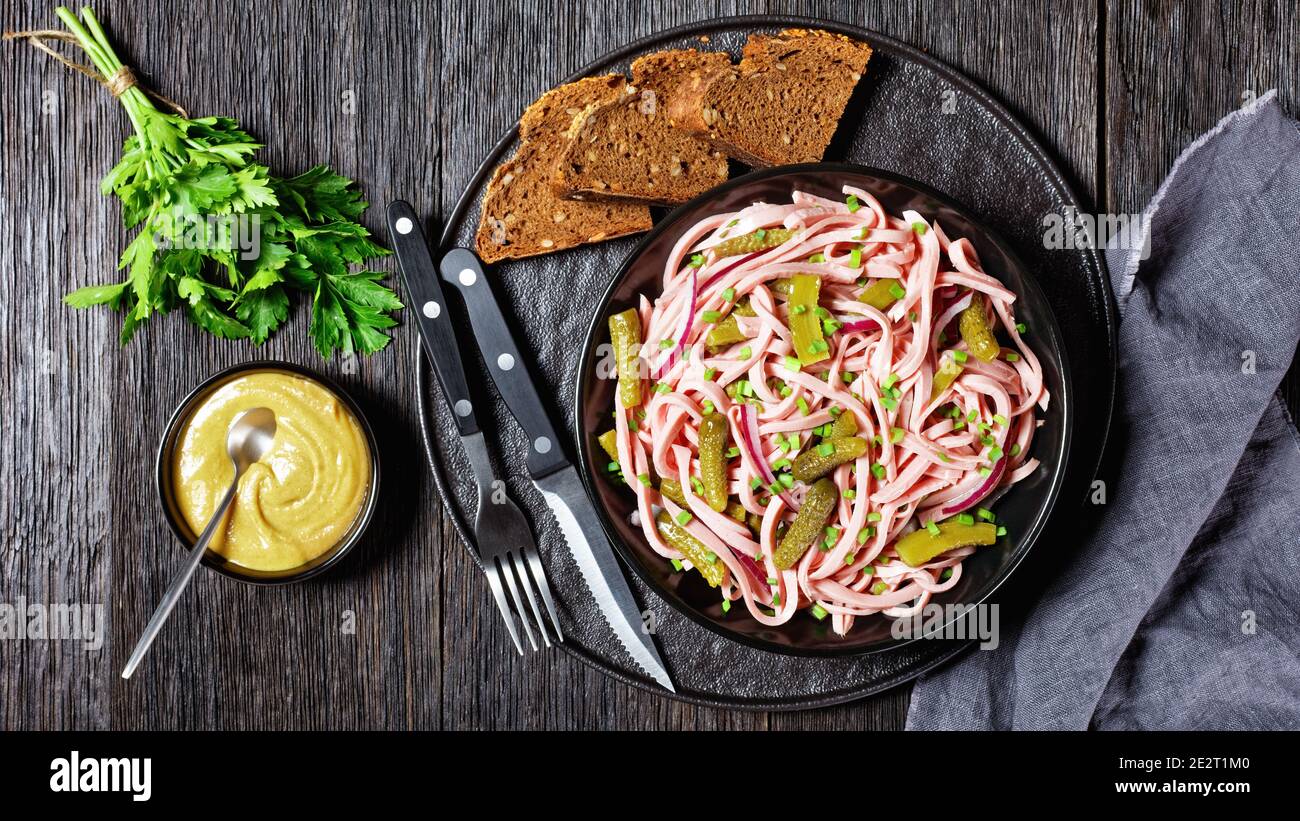 Wurstsalat hi-res stock photography and images - Alamy