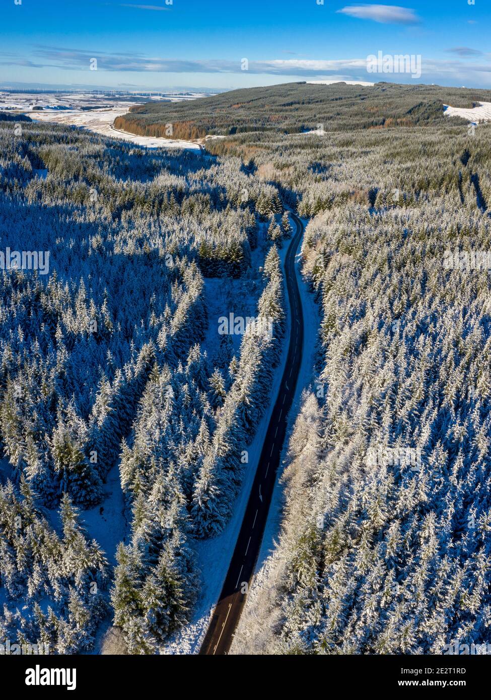 North lanarkshire aerial hi-res stock photography and images - Alamy