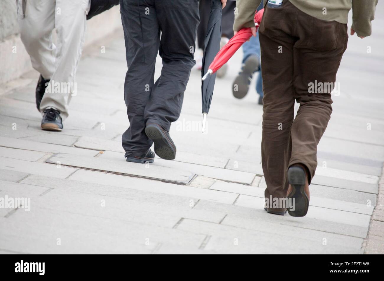 Walking to work legs back hi-res stock photography and images - Alamy