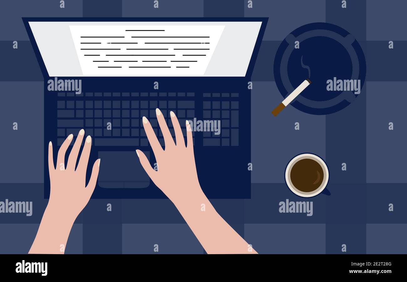 Cigarette top view Stock Vector Images - Alamy