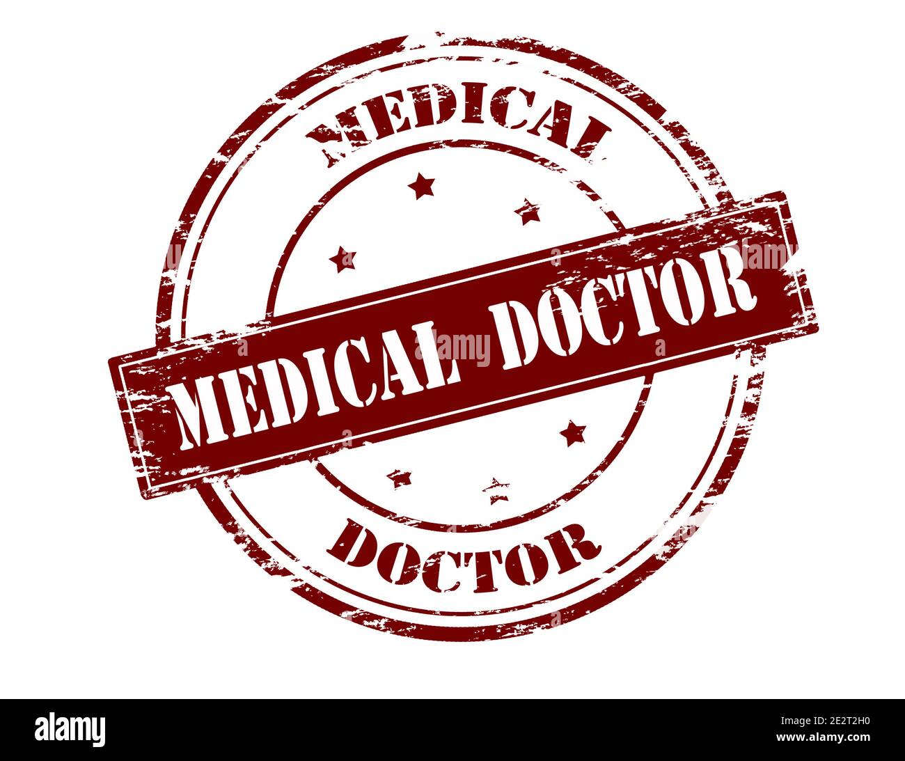 Rubber stamp with text medical doctor inside, vector illustration Stock ...