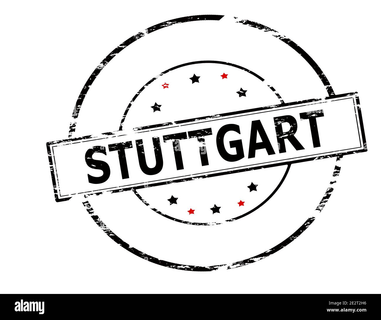 Rubber stamp with word Stuttgart inside, vector illustration Stock ...