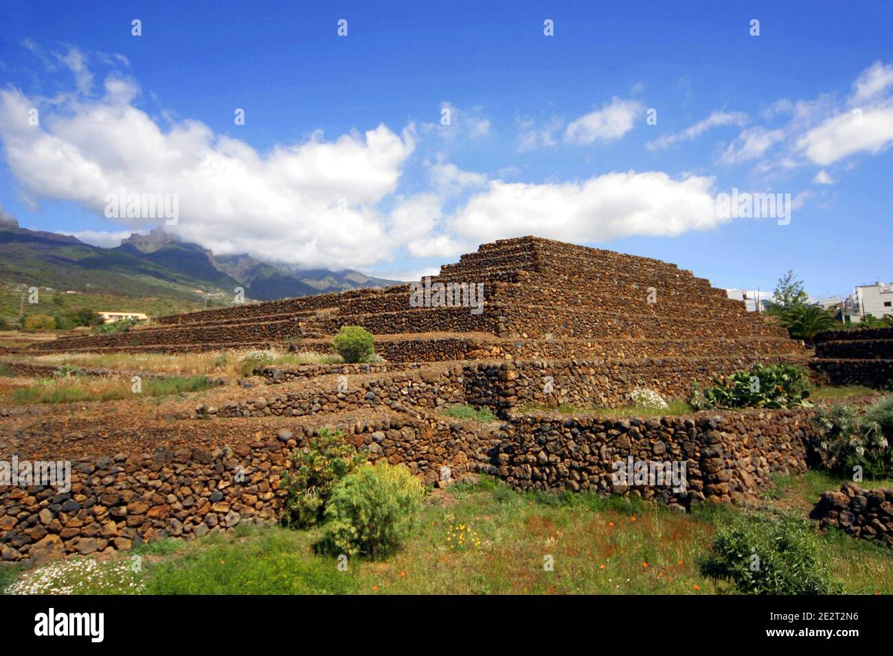 Pyramid #1 &2 at the Pyramids of Güímar, Tenerife, Canary Islands ...