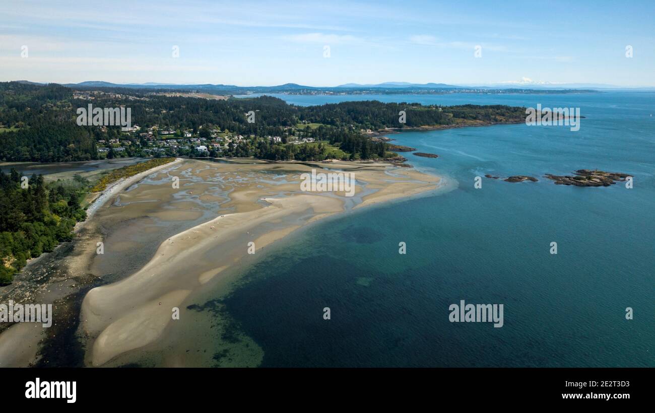 Victoria island canada aerial hi-res stock photography and images - Alamy