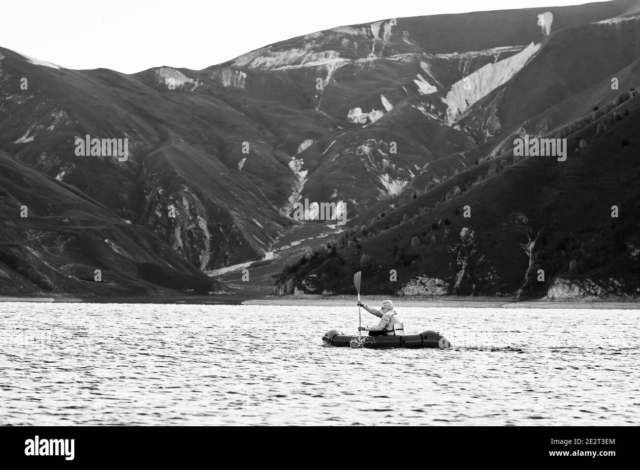 Person on raft overhead hi-res stock photography and images - Alamy