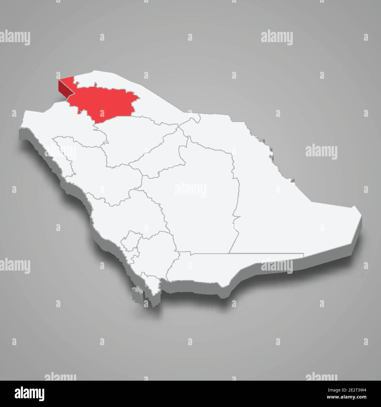 Vectors 3d map saudi arabia hi-res stock photography and images - Alamy