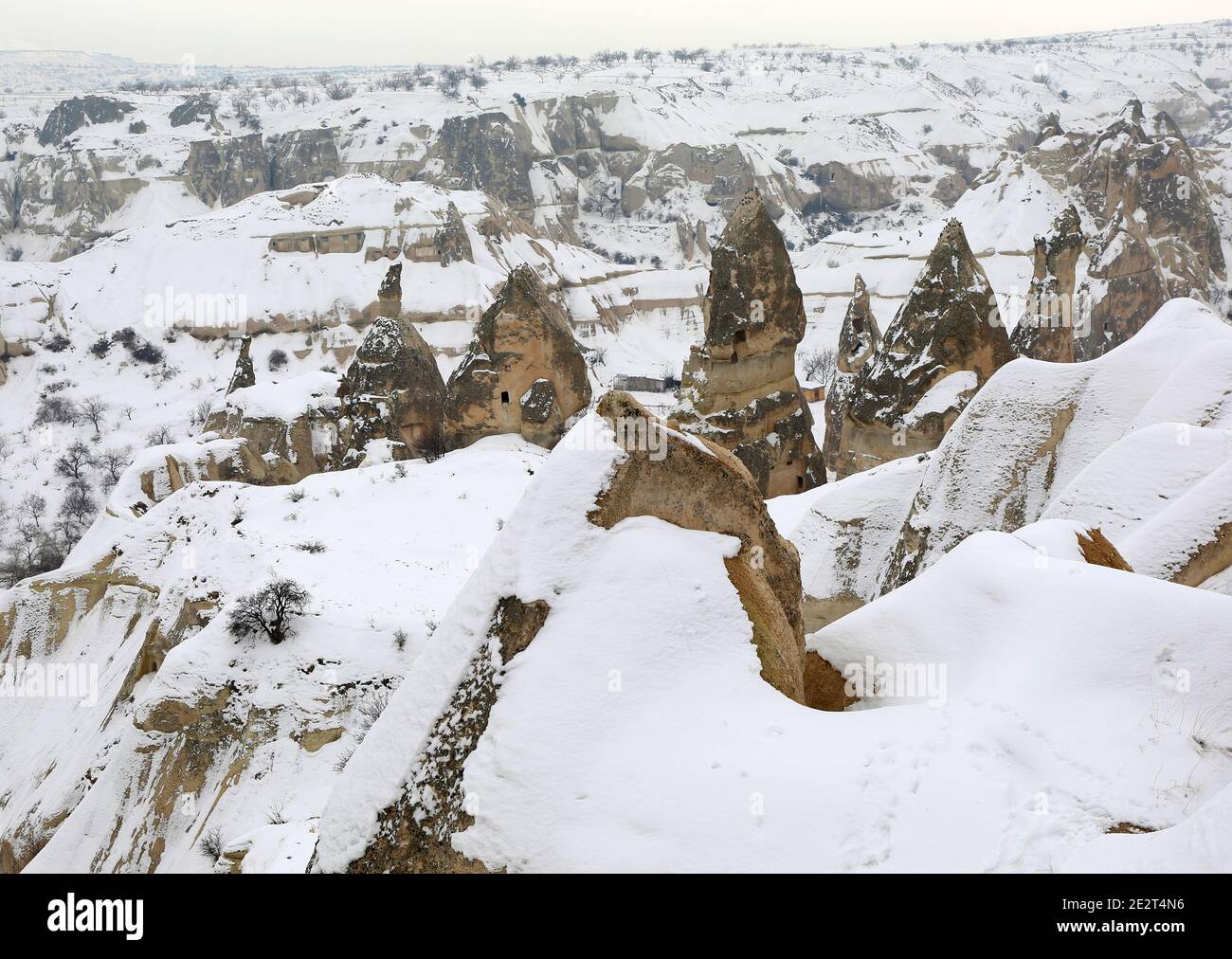 Fairy Chimneys of Cappadocia,Turkey Stock Photo - Alamy