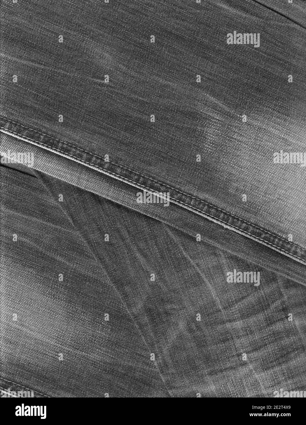 Jeans design.Grunge jeans pattern with seams Stock Photo - Alamy