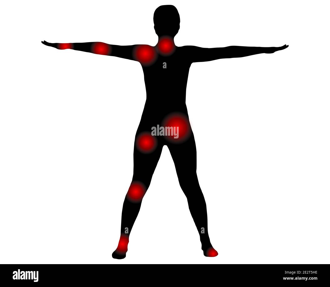 Pain knee woman sport Cut Out Stock Images & Pictures - Alamy