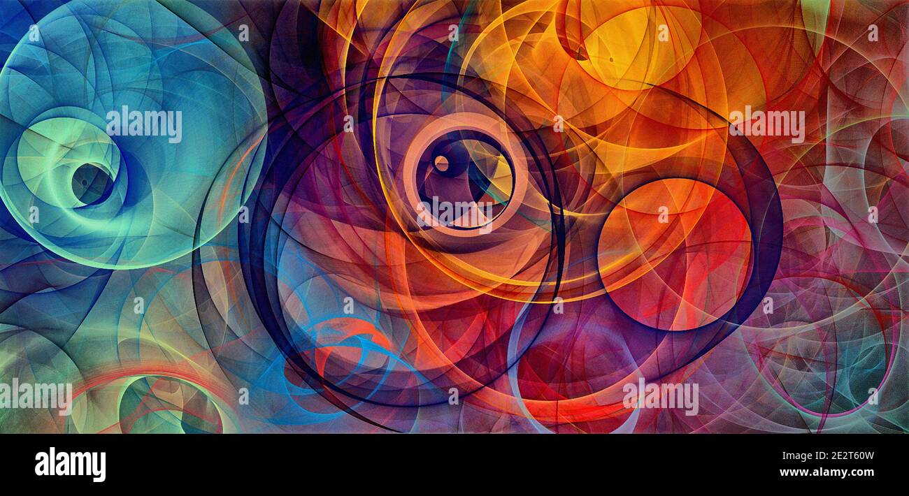 abstract psychedelic background watercolor stylization from colored ...