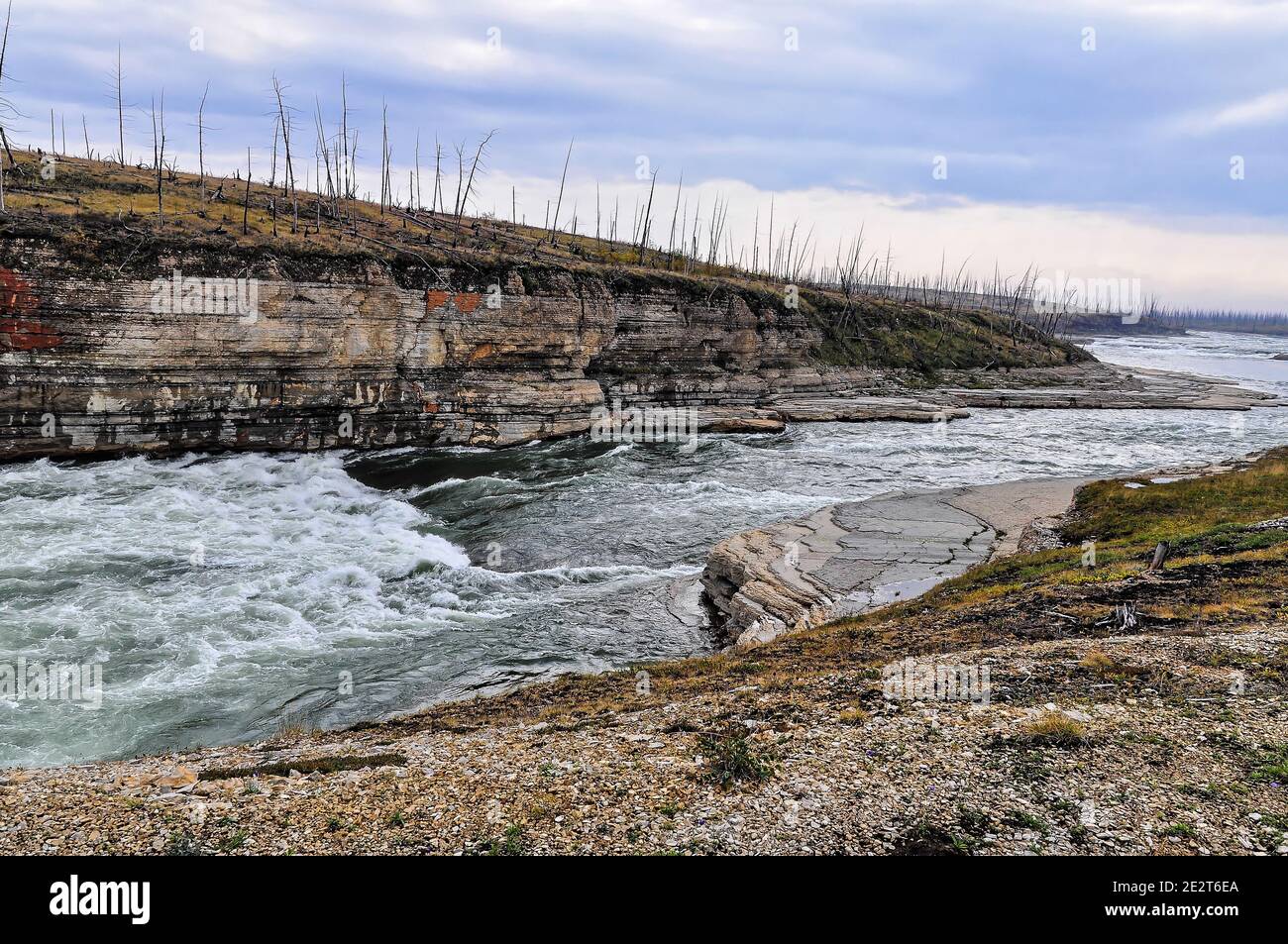River natural water slide hi-res stock photography and images - Alamy
