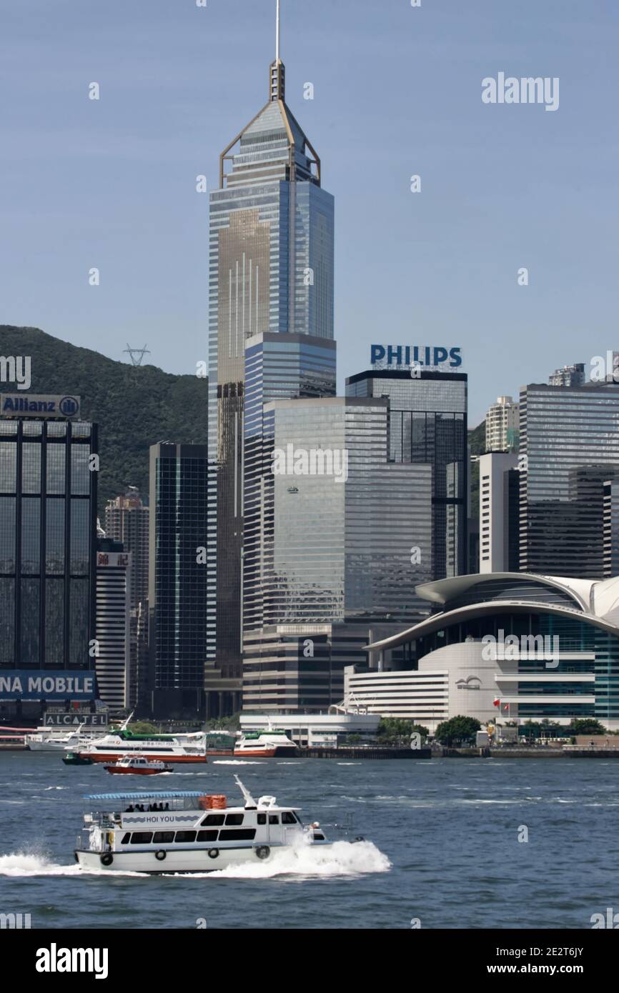 Hong Kong cityscape and skyline Stock Photo - Alamy