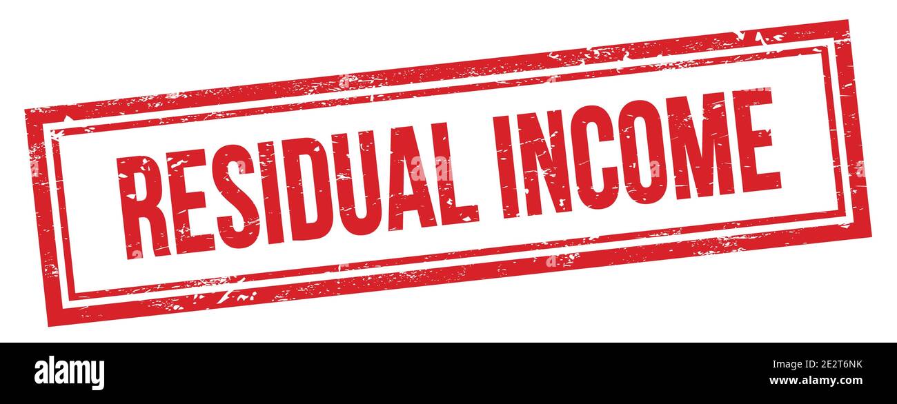 Residual income stamp hi-res stock photography and images - Alamy