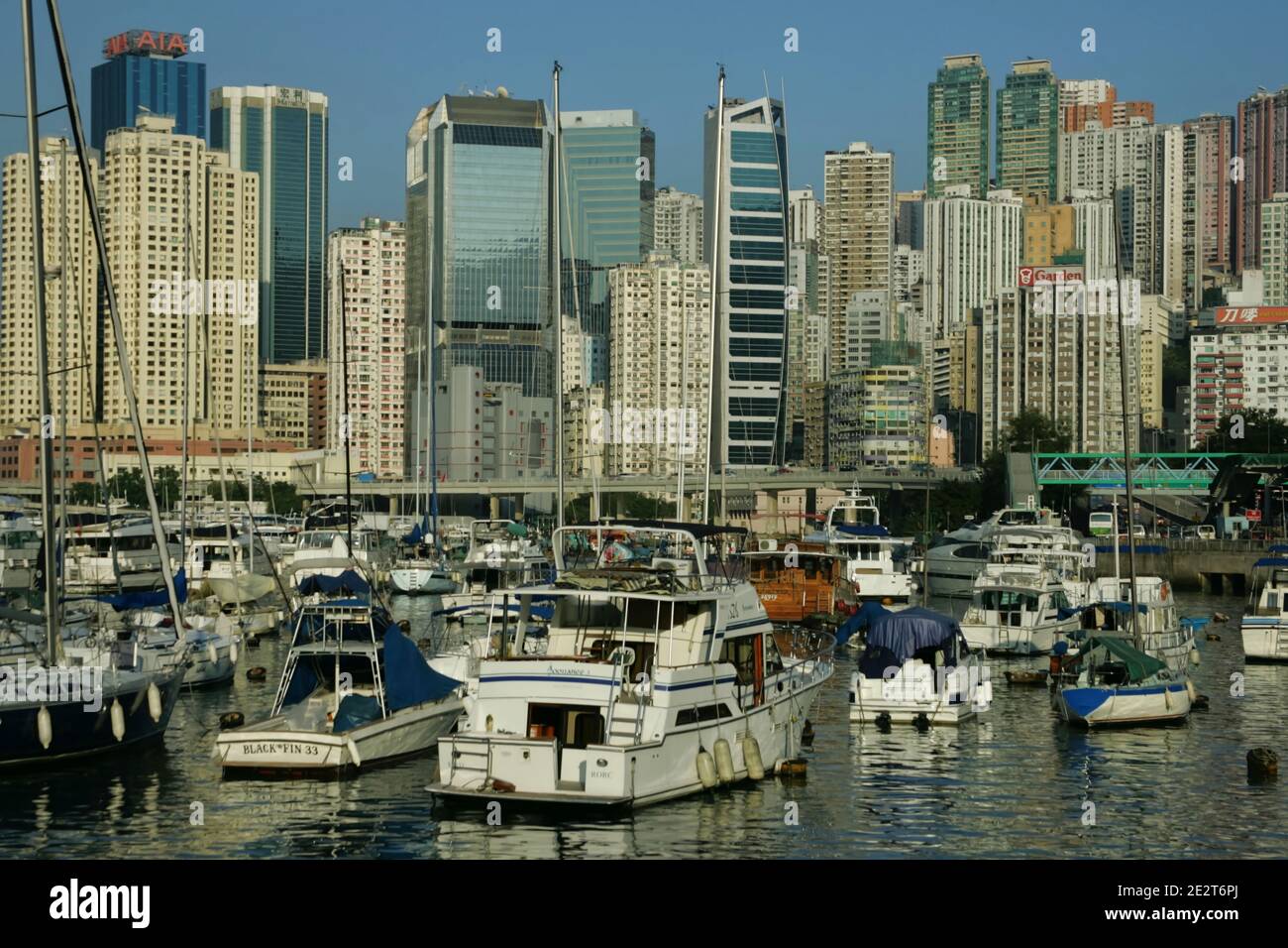 Hong Kong cityscape and skyline Stock Photo - Alamy