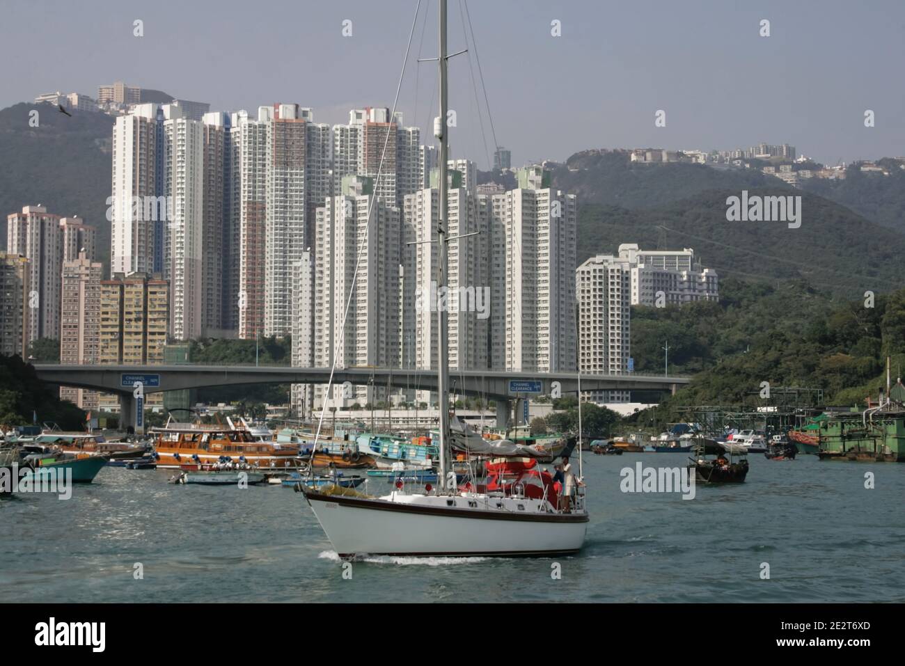 Hong Kong cityscape and skyline Stock Photo - Alamy