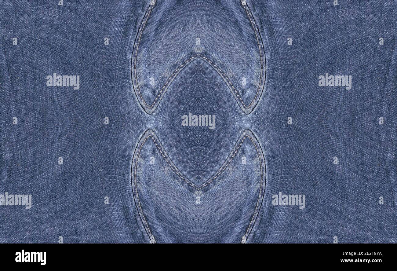 Jeans design.Grunge jeans pattern with seams Stock Photo - Alamy