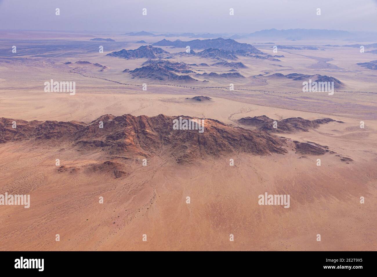 Aerial view, Sossus Vlei Sesriem, Namib desert, Namibia, Africa Stock ...