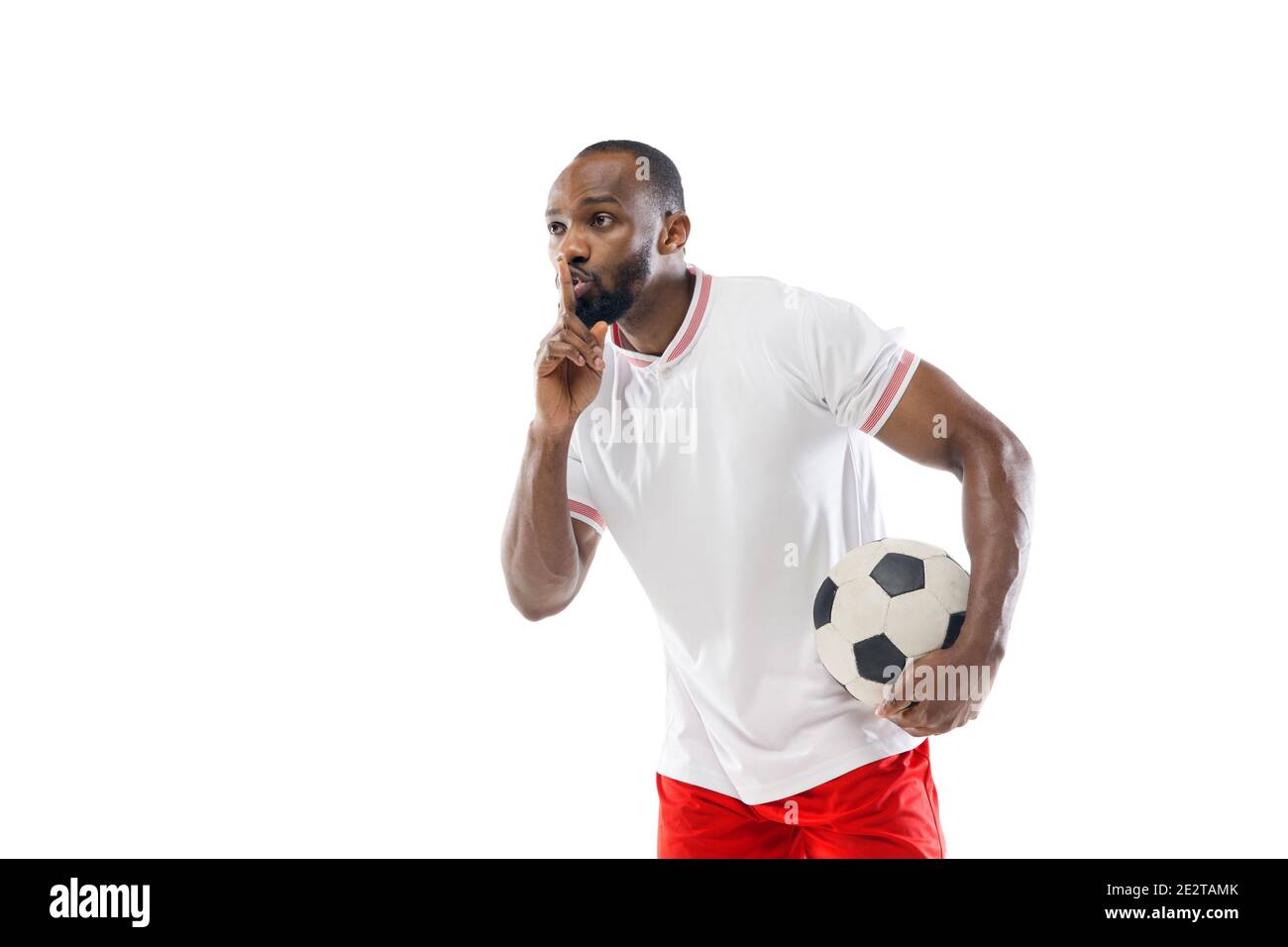 Gesturing, secrets. Funny emotions of professional football, soccer ...