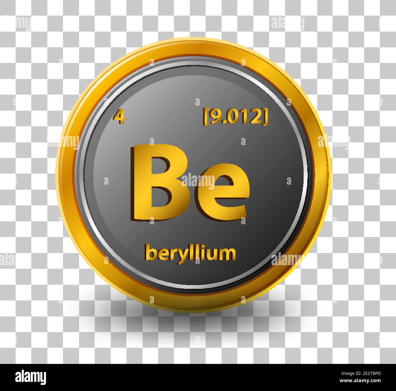 Beryllium Atomic Number Beryllium Chemical Element With First