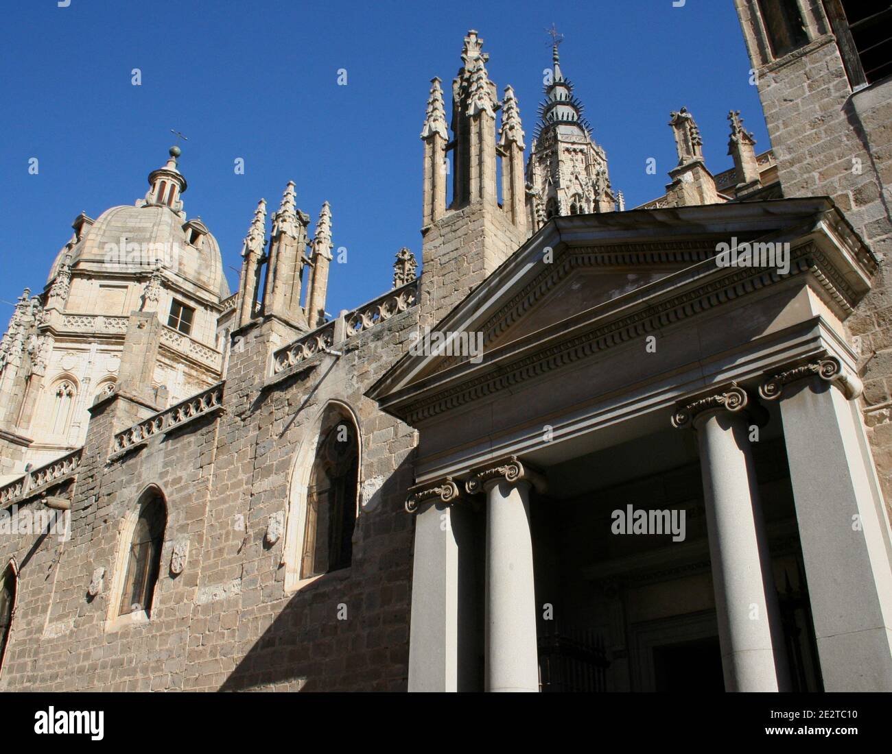 White limestone Toledo cathedral Primate Cathedral of Saint Mary of ...