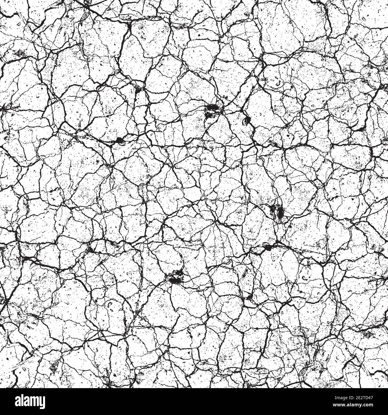 Texture ground surface cracks Cut Out Stock Images & Pictures - Alamy
