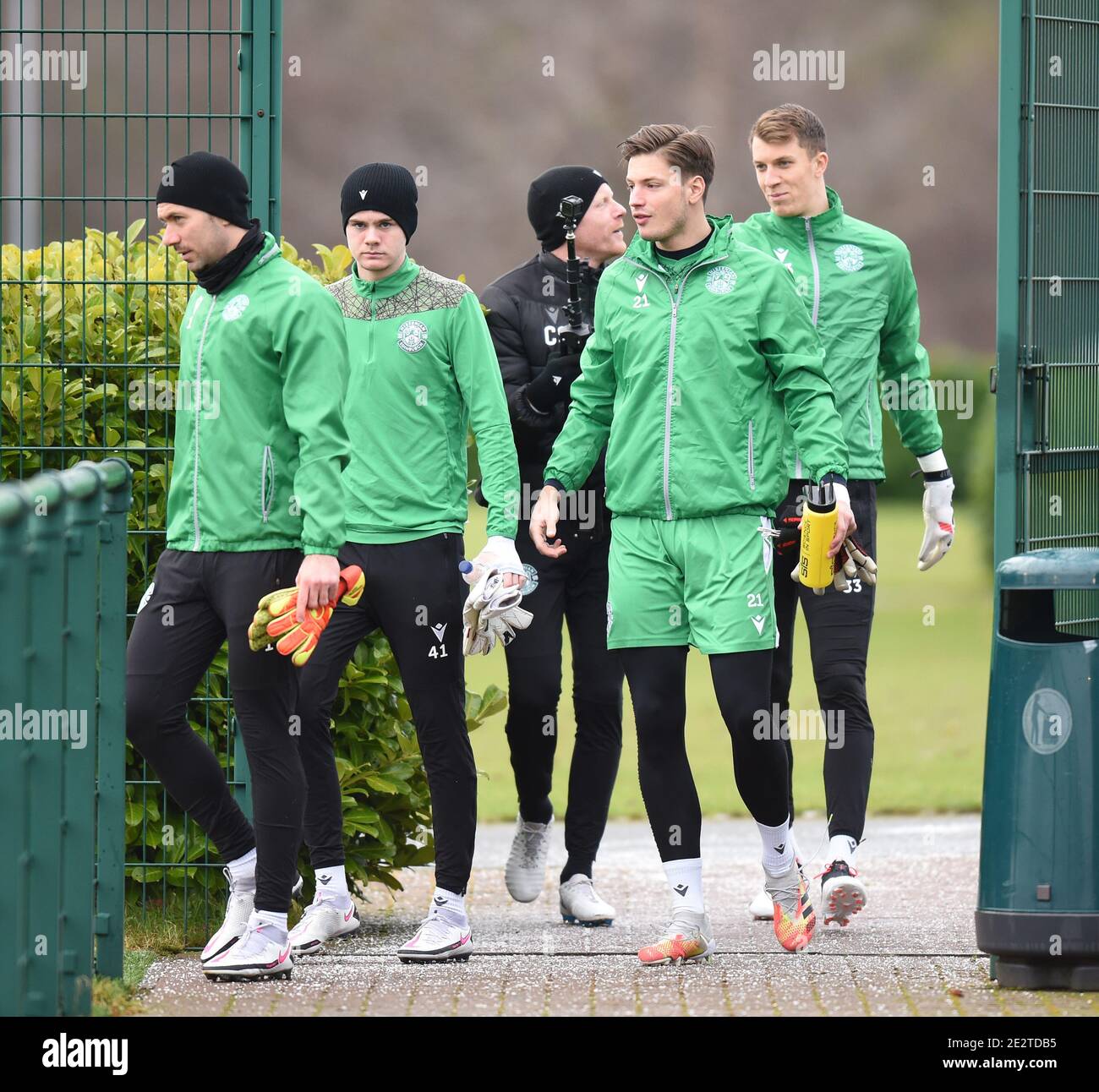 Tranent, Ormiston, East Lothian.Scotland. UK .15th January 21 Hibernian ...