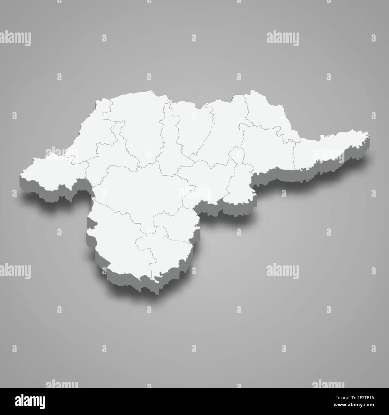 Zemplen county map Stock Vector Images - Alamy