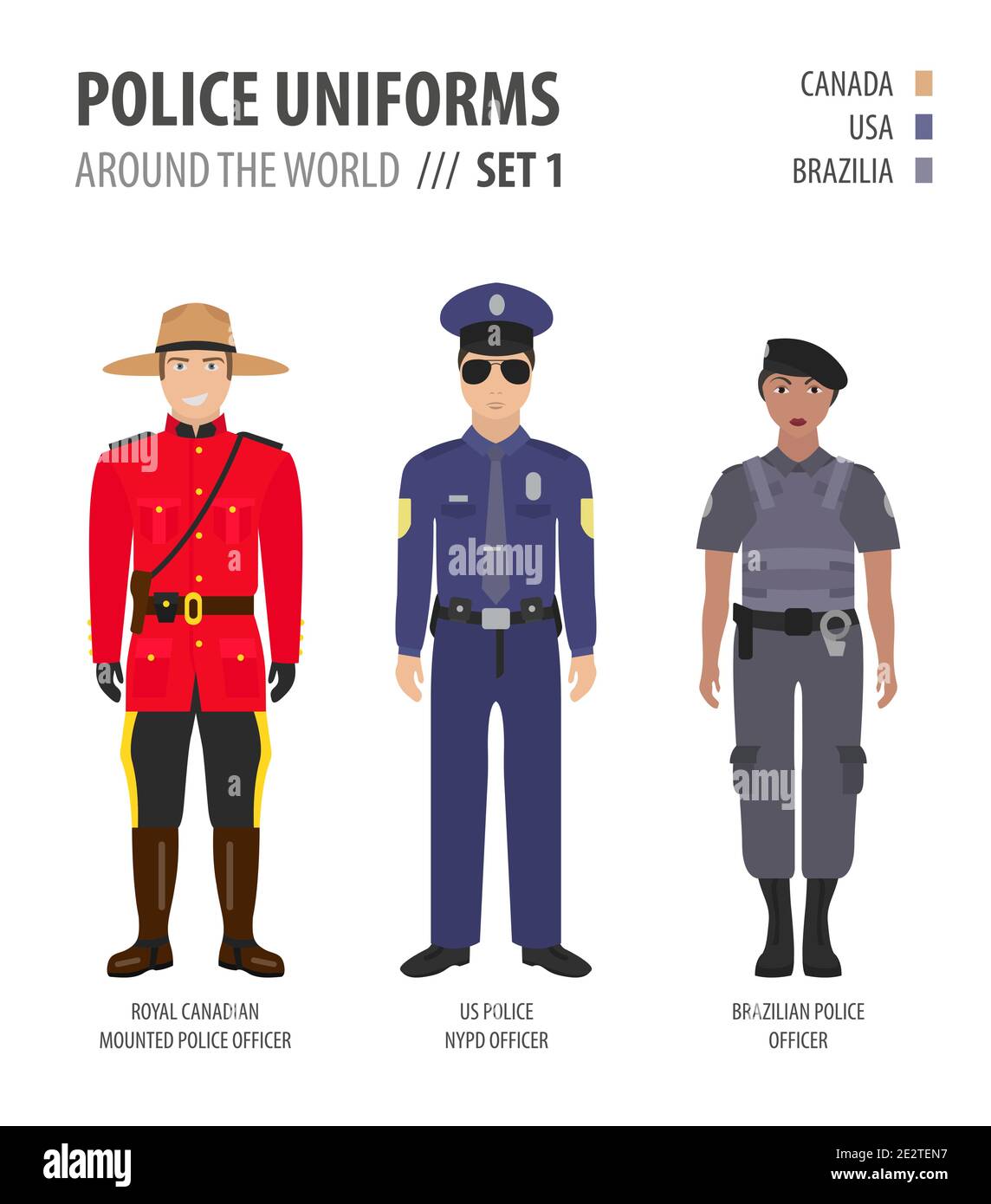 Police canada patrol Cut Out Stock Images & Pictures - Alamy