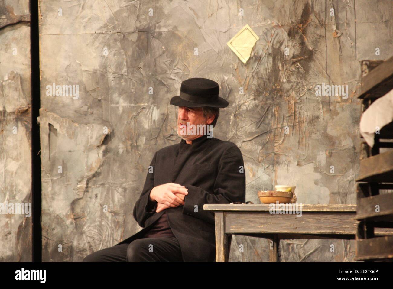 Romanian actor Marcel Iures performing in "A Lost Letter" ("O scrisoare ...