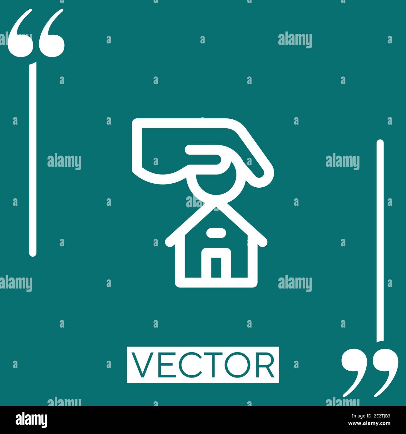 installment vector icon Linear icon. Editable stroke line Stock Vector ...