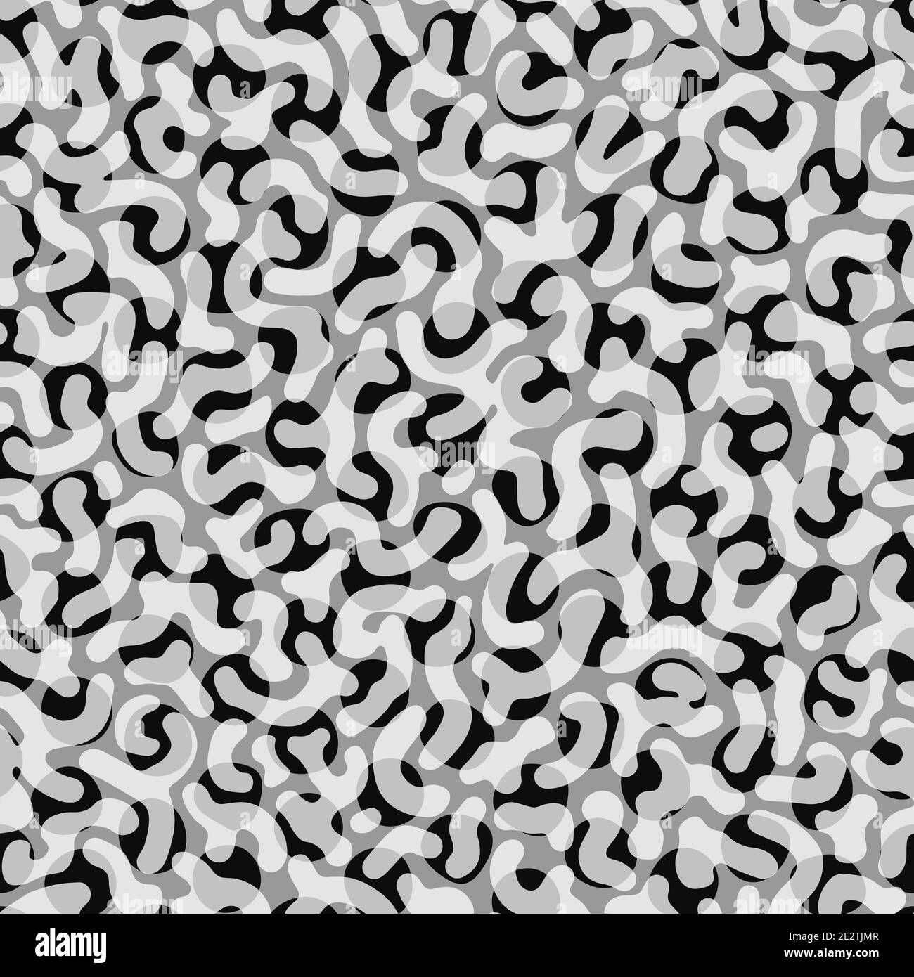 Vector hand drawn monochrome purifier fish skin seamless pattern Stock ...