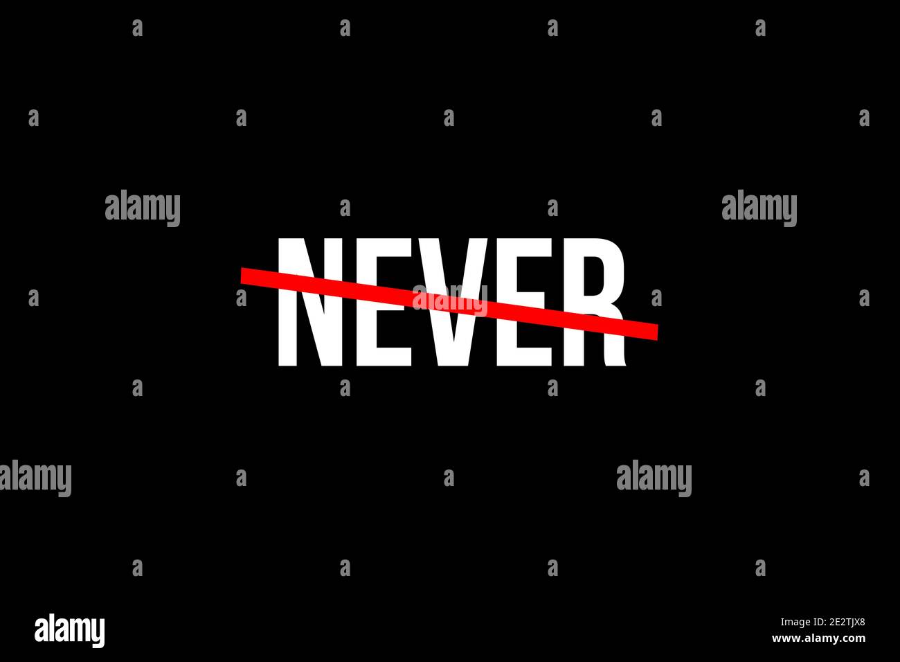 Crossed out word hi-res stock photography and images - Alamy