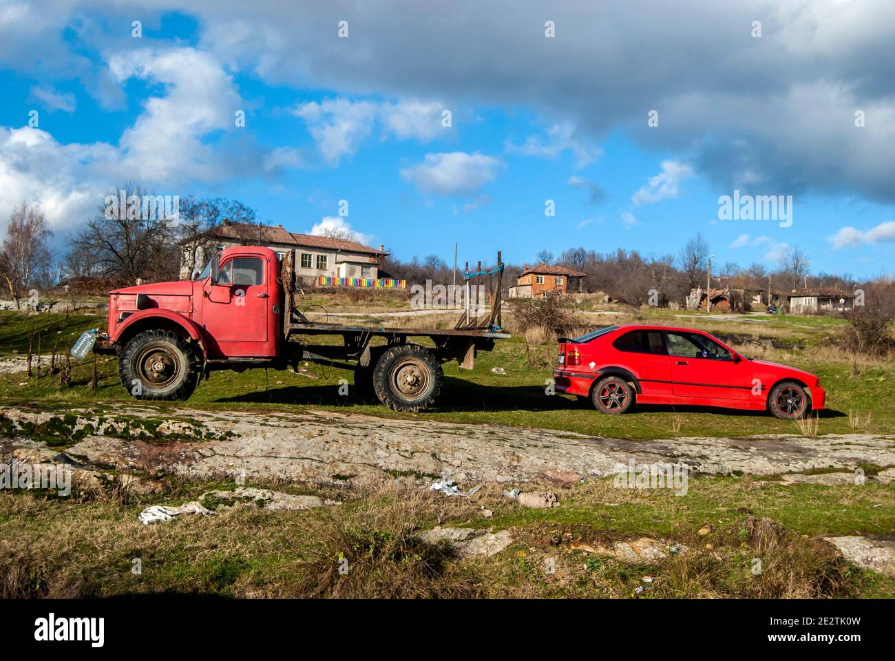 Rural soviet farm abandoned hi-res stock photography and images - Alamy