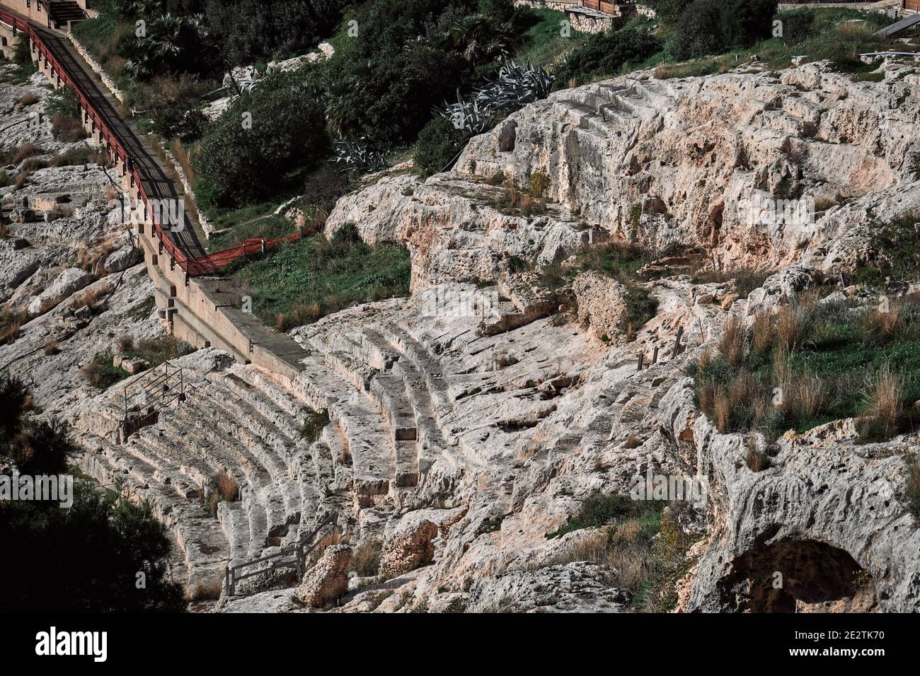 Roman amphitheater sardinia hi-res stock photography and images - Alamy