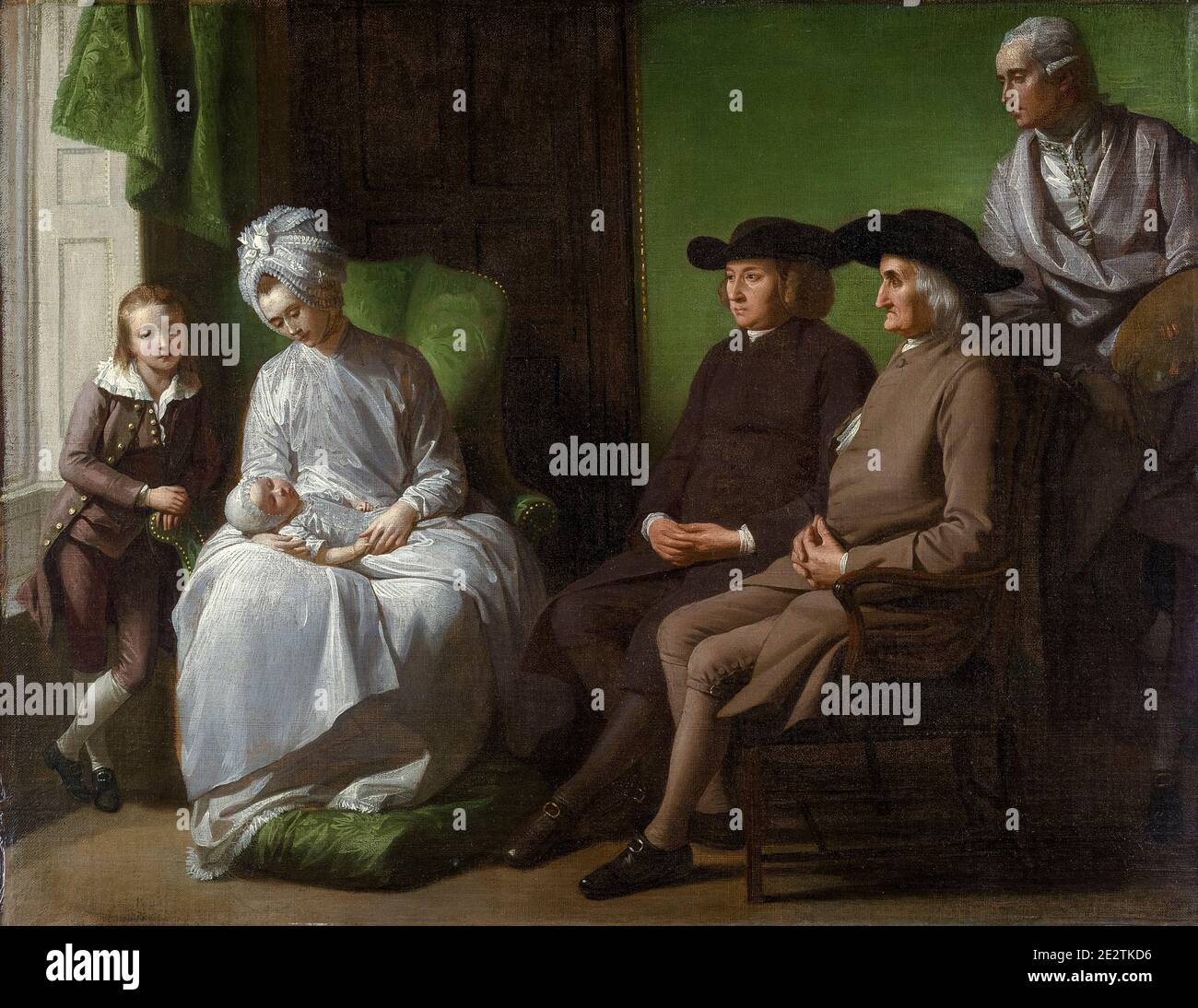 Benjamin west family hi-res stock photography and images - Alamy
