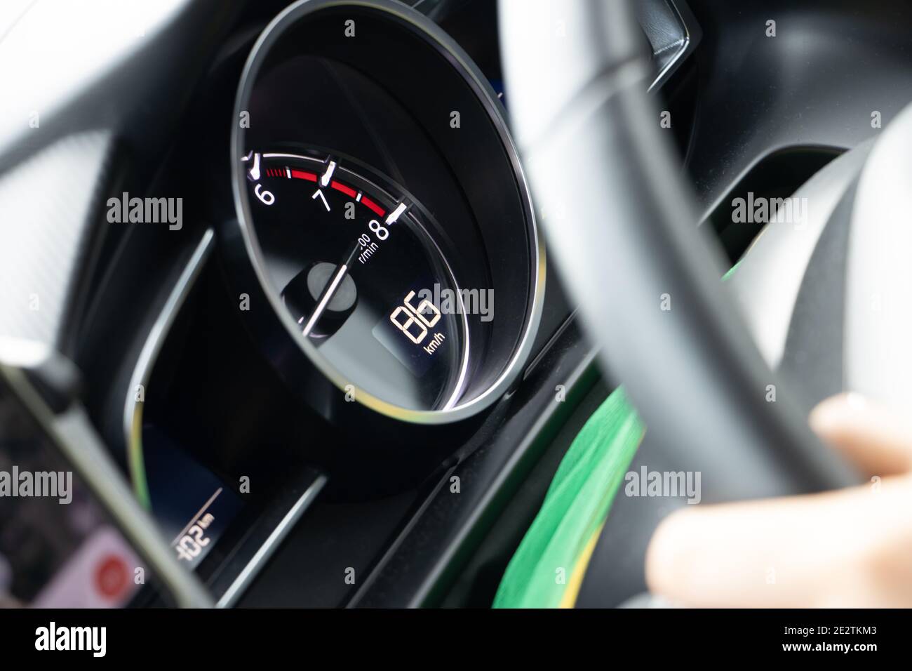 Speedometer tachometer dashboard in car hi-res stock photography and ...