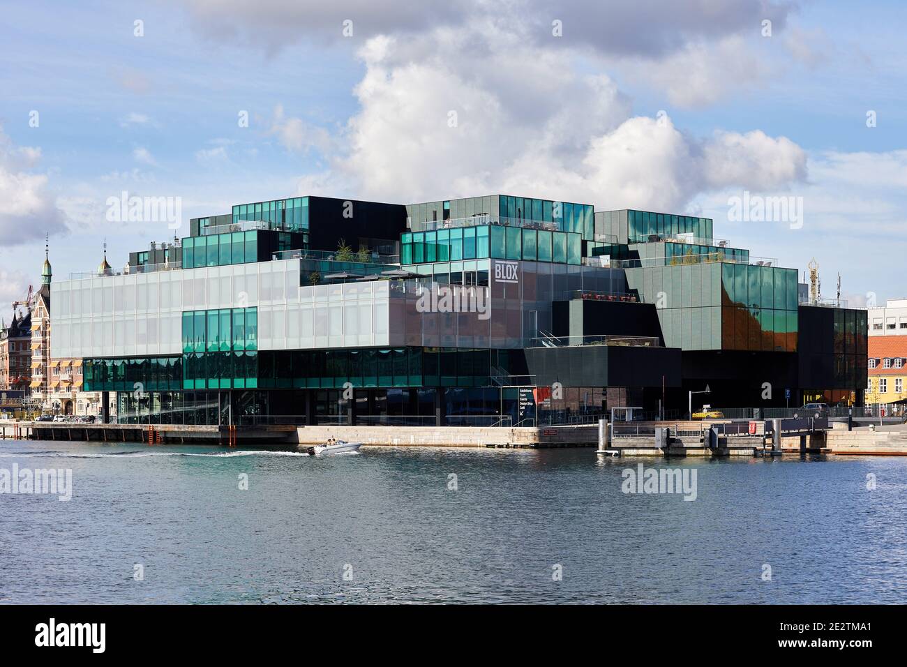 BLOX, designed by OMA, completed 2018; houses Danish Architecture ...