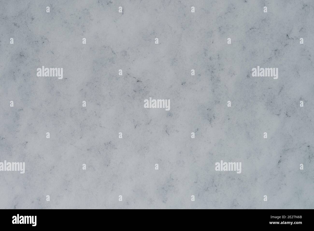 Icy frozen melt snow background flat background close up view Stock ...