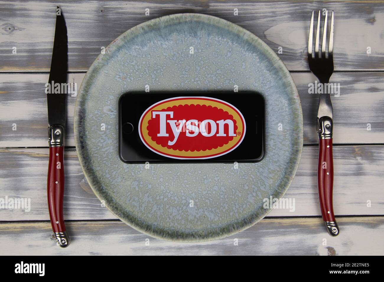 Tyson foods logo hi-res stock photography and images - Alamy