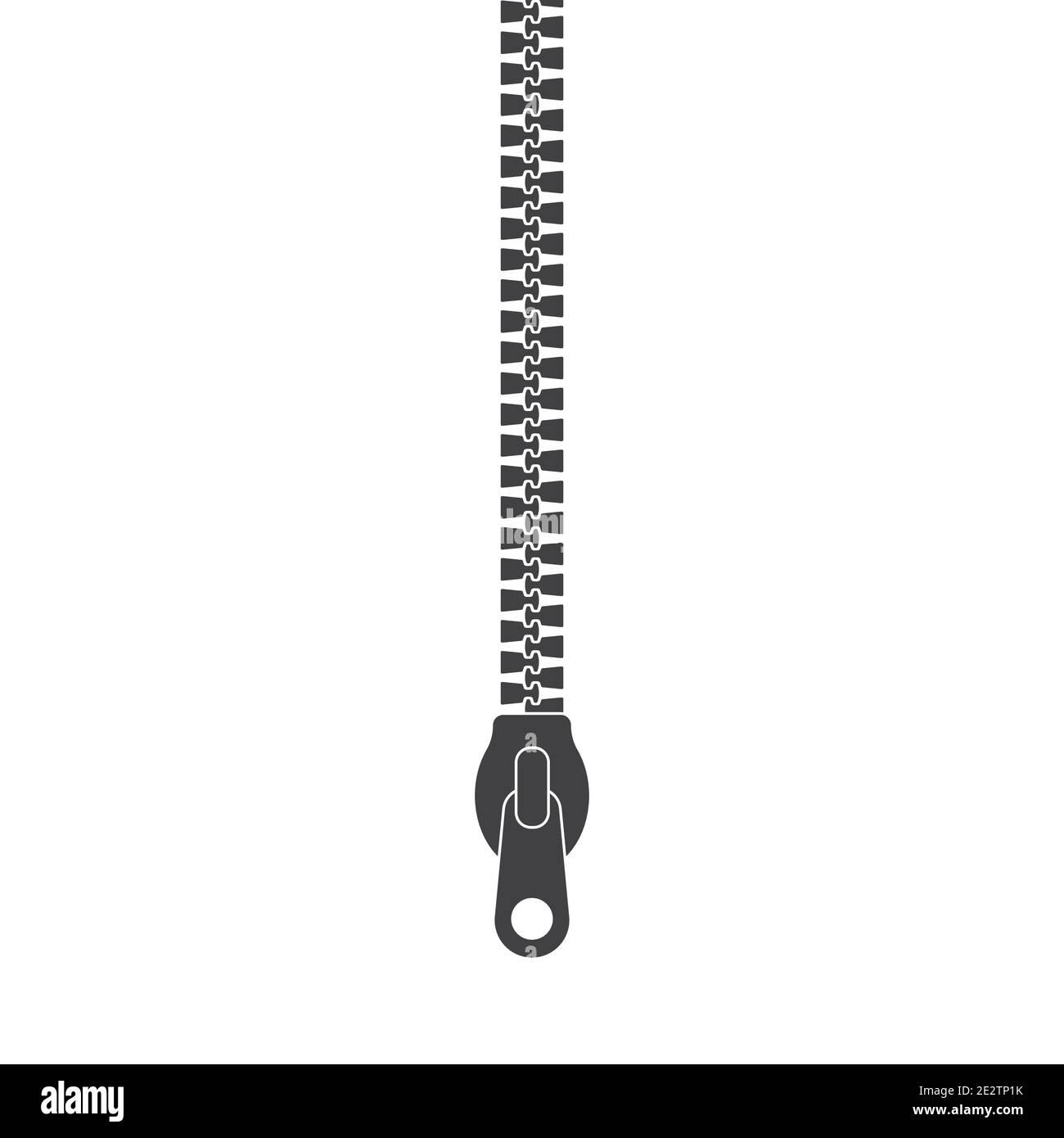 Close Zipper minimal logo. Zip Vector iicon Stock Vector Image & Art - Alamy