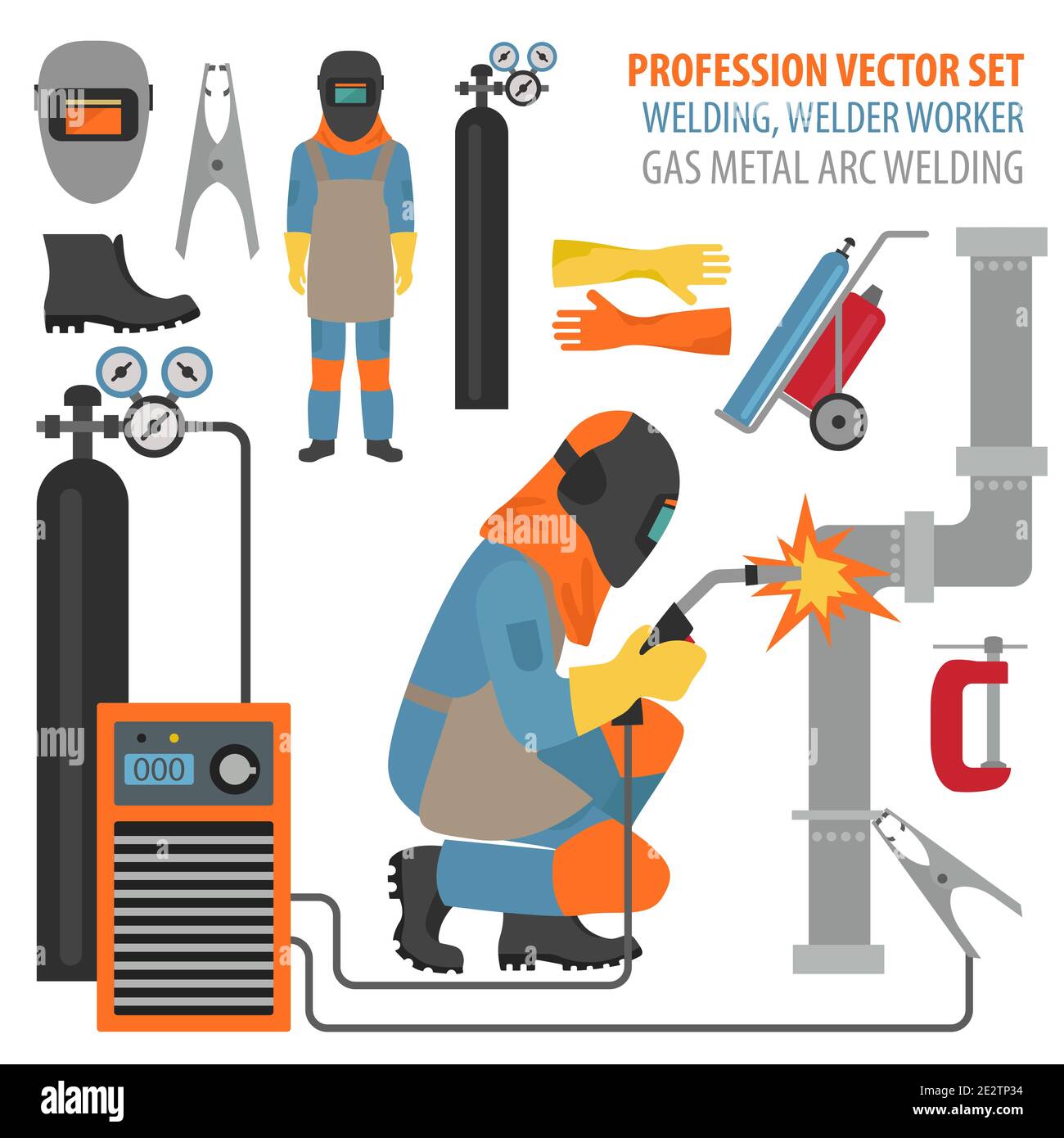 Profession And Occupation Metal Welding Equipment Gas 54 Off