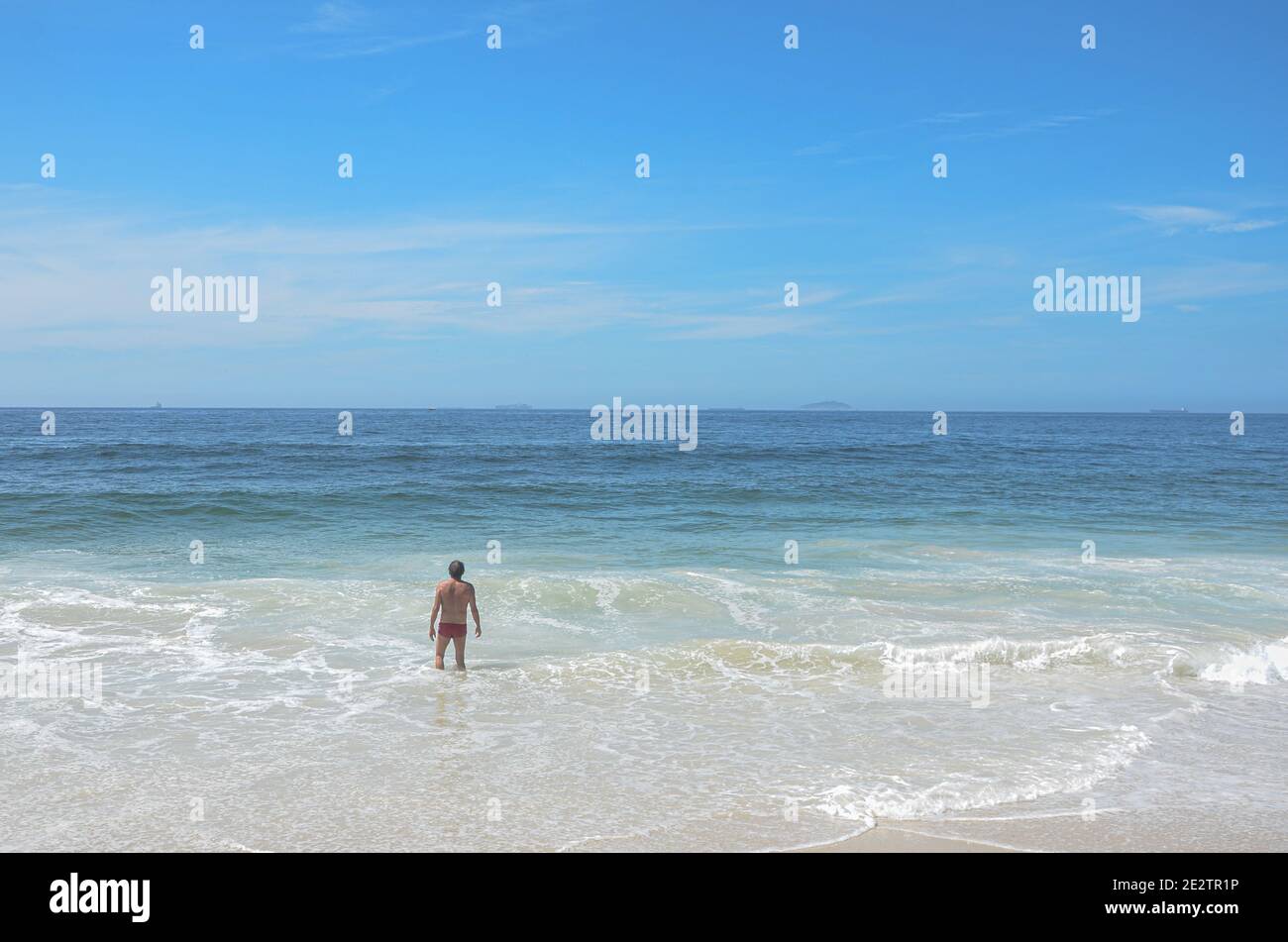 Copacabana Beach, Rio de Janeiro, Brazil Stock Photo - Alamy
