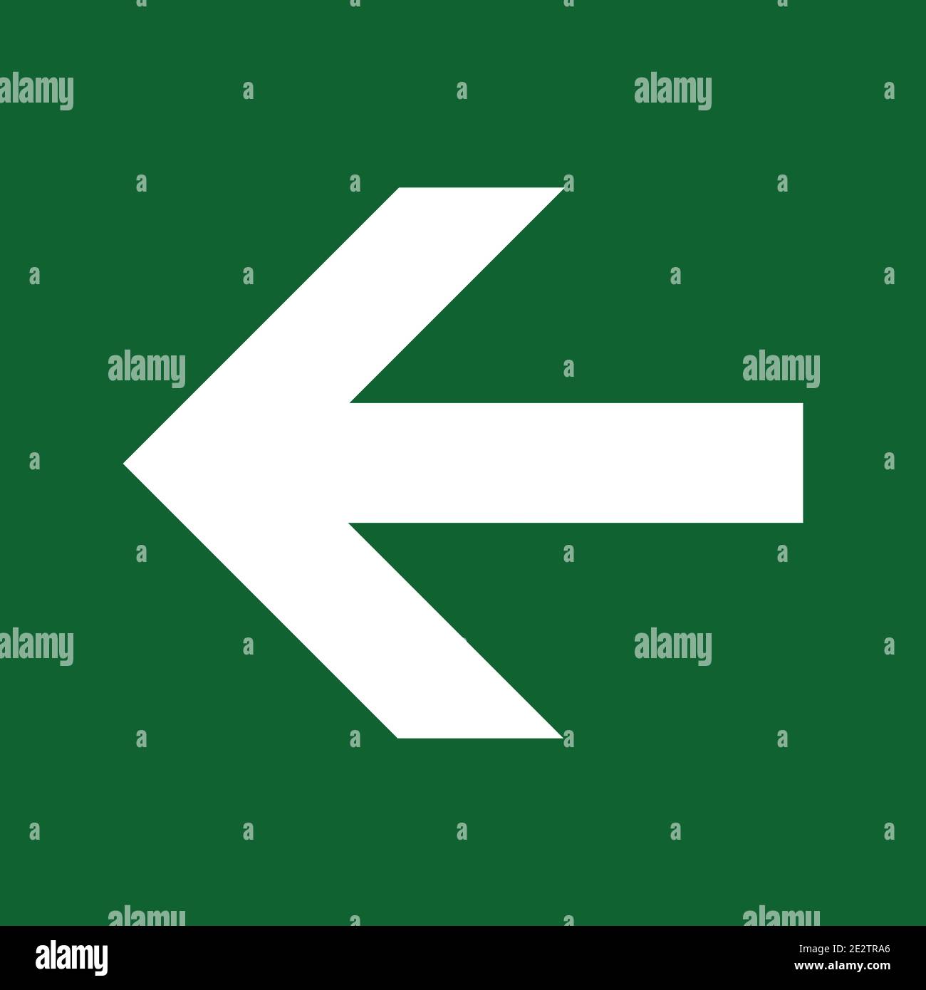 Emergency exit left iso 7010 green vector Stock Vector Image & Art - Alamy